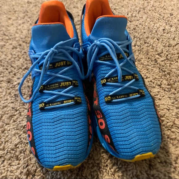 Just So So | Shoes | Just So So Shoes Blue Orange Mens 95 | Poshmark